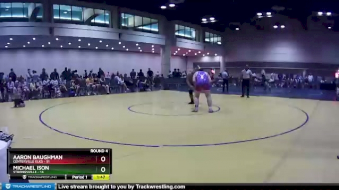 285 lbs Round 4 (10 Team) - Michael Ison, Strongsville vs Aaron ...