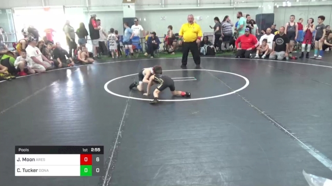 45 lbs Pools - Jayce Moon, Ares W.C. (MI) vs Callahan Tucker, Donahue W.A.