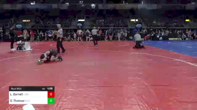 94 lbs Consolation - Linkin Darnell, Lebanon, MO vs Owen Thomas, CIWC ...