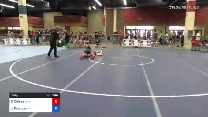 49 kg Consolation - Sierra Chiesa, Team Pennsylvania vs Julianna Ocampo ...