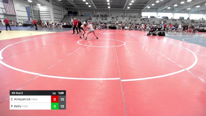 145 lbs Rr Rnd 2 - Caleb Kirkpatrick, Fight Barn WC vs Patrick Kelly ...