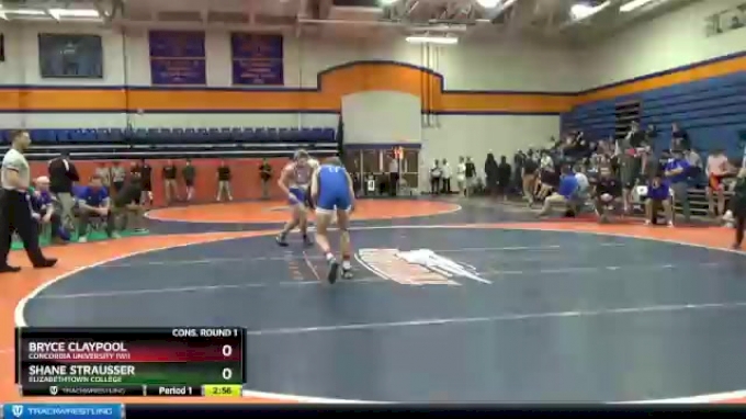 149 lbs Cons. Round 1 - Bryce Claypool, Concordia University (WI) vs ...