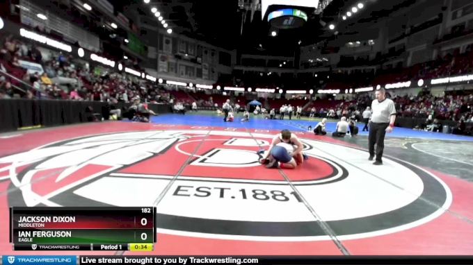 182 lbs 11th Place Match - Ian Ferguson, Eagle vs Jackson Dixon, Middleton