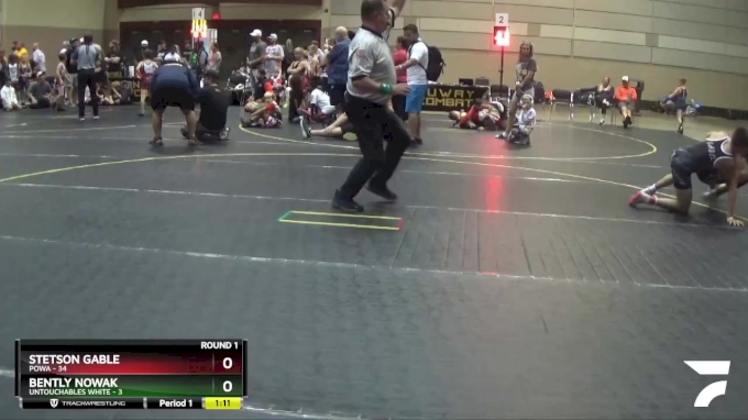 107 lbs Round 1 (6 Team) - Stetson Gable, POWA vs Bently Nowak ...