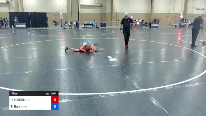 71 lbs Rr Rnd 1 - Hudson HEIGEL, Florida Scorpions vs Benjamin Barr ...