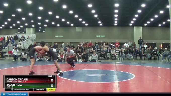 133 lbs Placement Matches (16 Team) - Carson Taylor, Grand View (Iowa ...
