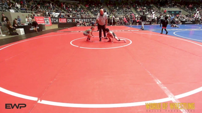 66 lbs Consi Of 8 #1 - Naomi Gustafson, Top Rank Hammers vs Skylar ...