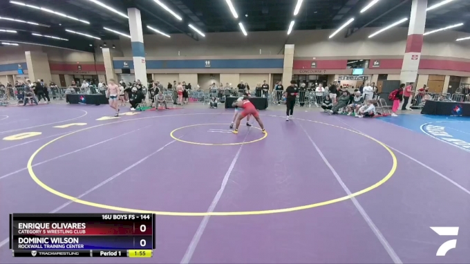 144 lbs Cons. Semi - Enrique Olivares, Category 5 Wrestling Club vs ...