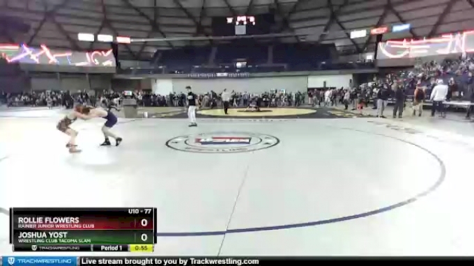 77 lbs Champ. Round 1 - Joshua Yost, Wrestling Club Tacoma Slam vs ...