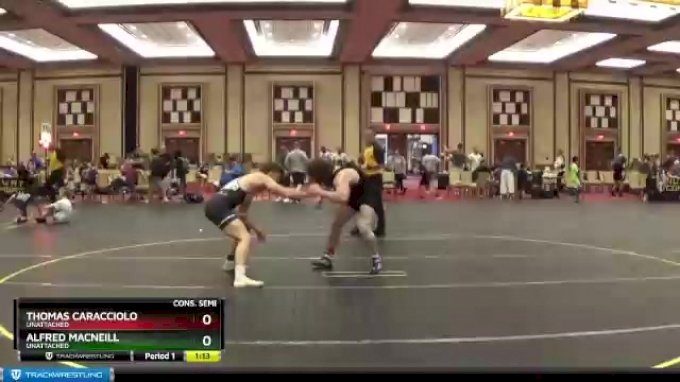 185 lbs Cons. Semi - Thomas Caracciolo, Unattached vs Alfred MacNeill ...
