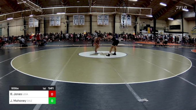 165 lbs Round Of 32 - Blake Jones, Legacy Wrestling vs James Mahoney ...