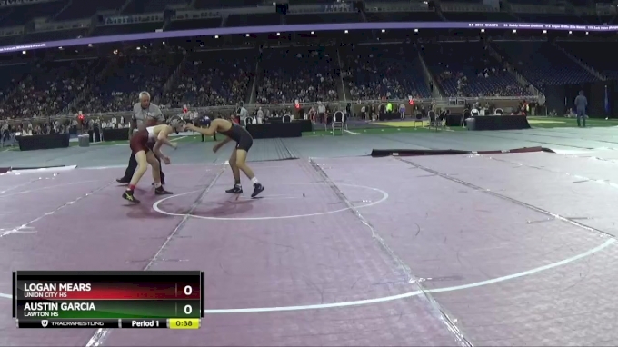 D4-113 lbs 3rd Place Match - Austin Garcia, Lawton HS vs Logan Mears ...