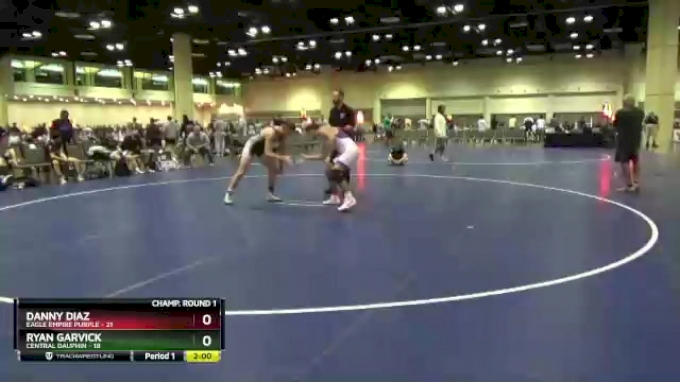 160 lbs Champ Round 1 (16 Team) - Ryan Garvick, Central Dauphin vs ...