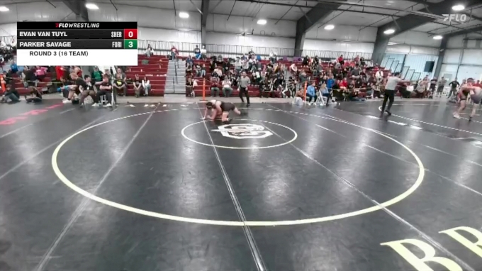 157 lbs Round 3 (16 Team) - Timber Goodwin, Sheridan vs Angelo Bonilla ...