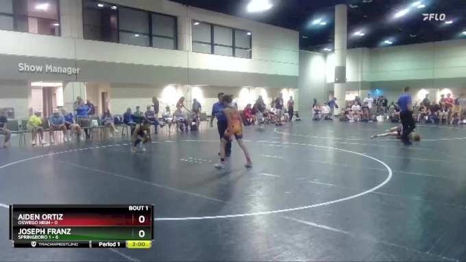 113 lbs Round 1 (6 Team) - Joseph Franz, Springboro 1 vs Aiden Ortiz ...