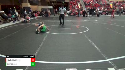 46 lbs 3rd Place Match - Eli Sullivan, Wichita Blue Knights vs Bryson ...