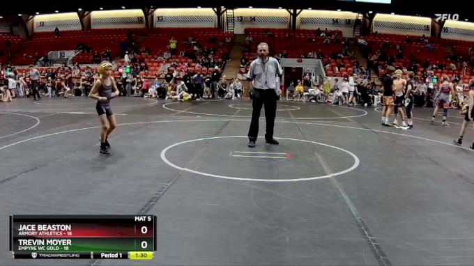 76 lbs Round 3 (8 Team) - Jace Beaston, Armory Athletics vs Trevin ...