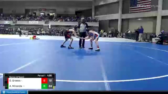 105 lbs Semis (4 Team) - Dylan Groess, Albert Lea vs Aydin Miranda ...