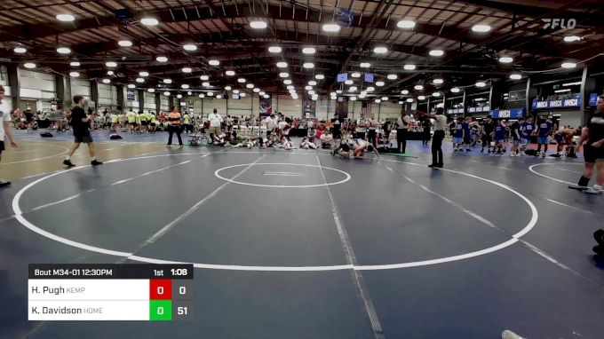 195 lbs Rr Rnd 1 - Hunter Pugh, Kempsville Wrestling Club vs Kenyon ...