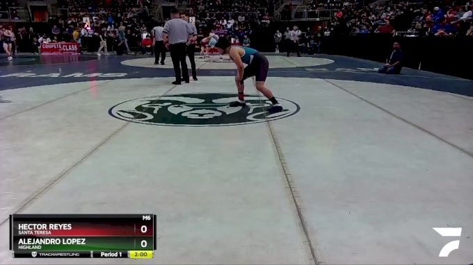 4A 152 lbs Champ. Round 1 - Hector Reyes, Santa Teresa vs Alejandro ...