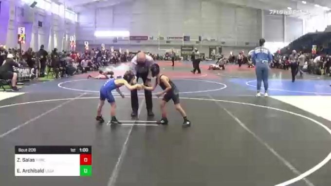 49 lbs Semifinal - Zephyr Salas, Threshold WC vs Ezra Archibald, Legacy ...