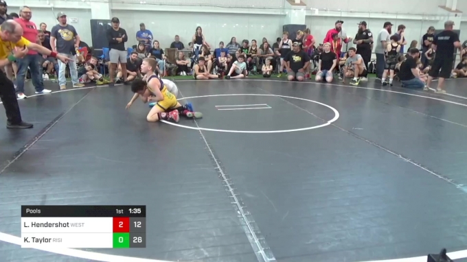 85 lbs Pools - Larkin Hendershot, West Virginia Wild vs Karter Taylor ...