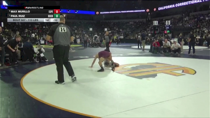 113 lbs Semifinal - Max Murillo, Esperanza (SS) vs Paul Ruiz, Buchanan (CS)