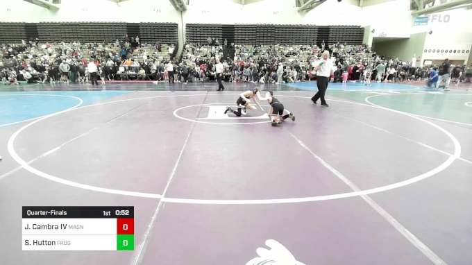 63-M lbs Quarterfinal - John Cambra IV, Mat Assassins vs Shawn Hutton ...