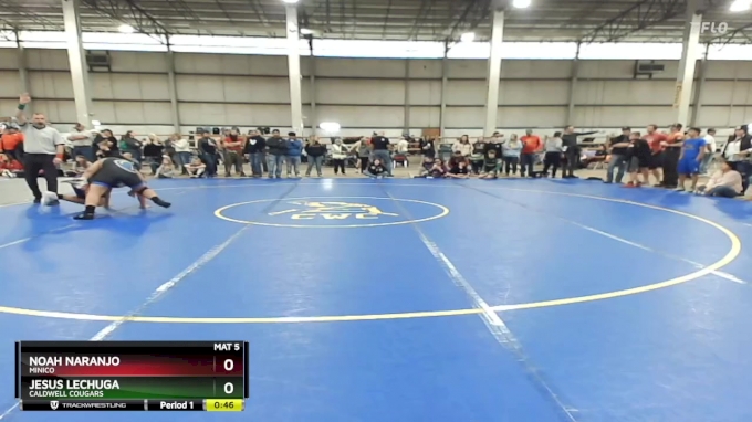 220 lbs 3rd Place Match - Jesus Lechuga, Caldwell Cougars vs Noah ...