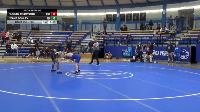 125 lbs 1st Place Match - Zane Donley, Pratt Community College vs Logan ...