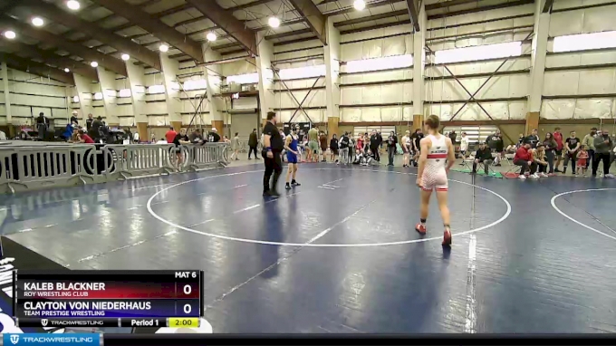 113 lbs Quarterfinal - Kaleb Blackner, Roy Wrestling Club vs Clayton ...