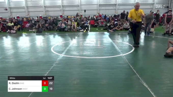 95 lbs Pools - Ryan Osolin, Ohio Gold 14K vs Christian Johnson, West ...