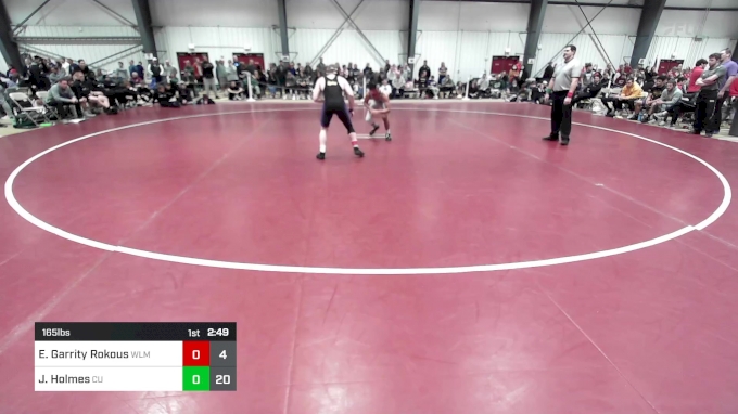 165 lbs Quarterfinal - Eamon Garrity Rokous, Williams vs Jashon Holmes ...