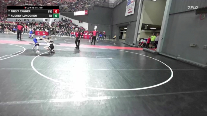 75 lbs Champ. Round 2 - Freya Tanner, Riverdale Wrestling Club vs ...