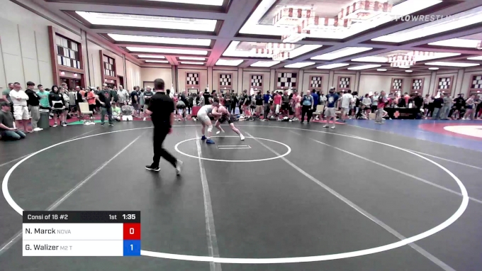145 lbs Consi Of 16 #2 - Nicholas Marck, NOVA Wrestling Club vs Griffin ...