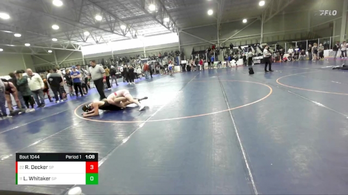 150 lbs Champ. Round 1 - Landon Whitaker, JWC vs Royce Decker ...