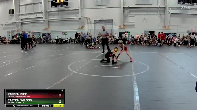 56 lbs Round 1 (6 Team) - Zayden Bice, Tri State Hammers vs Easton ...