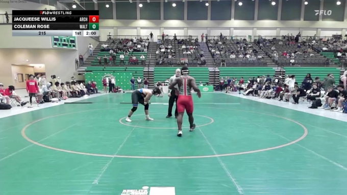 215 lbs Round 1 (16 Team) - Coleman Rose, Walton vs Jacqueese Willis ...
