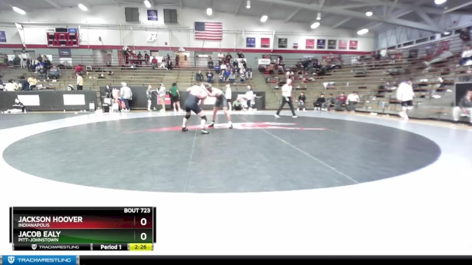 149 lbs Quarterfinal - Jacob Ealy, Pitt-Johnstown vs Jackson Hoover ...