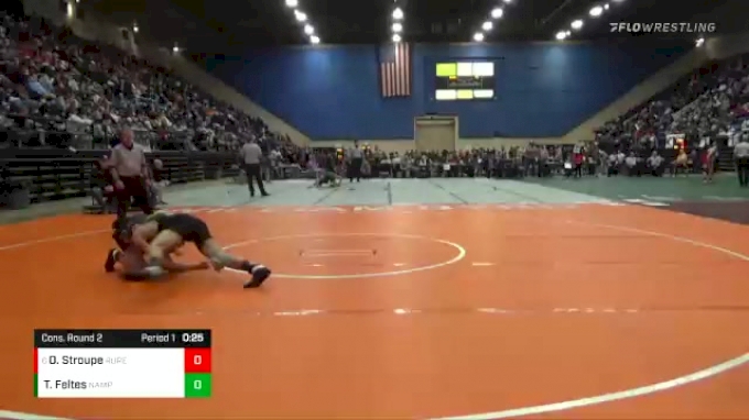 1 - 160 Cons. Round 2 - Odell Stroupe, Rural Retreat vs Tanner Feltes ...