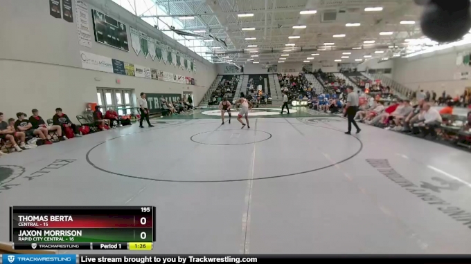 195 lbs Round 4 (8 Team) - Jaxon Morrison, Rapid City Central vs Thomas ...