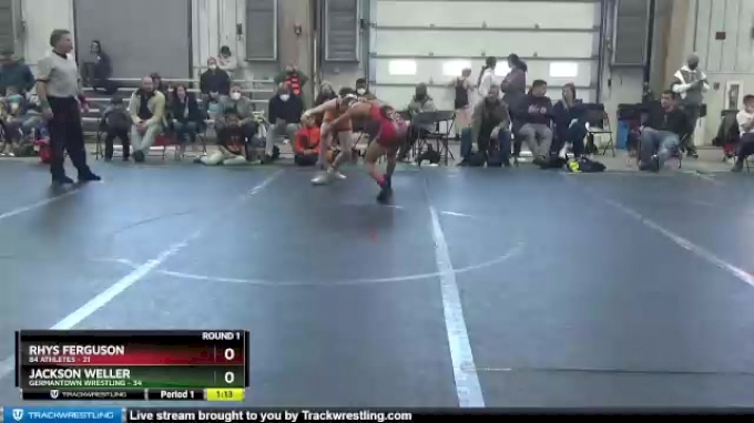 115 lbs Round 1 (6 Team) - Jackson Weller, Germantown Wrestling vs Rhys ...