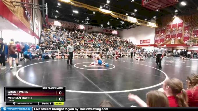 170 lbs 3rd Place Match - Morgan Hatch, Lyman vs Grant Weiss, Star Valley