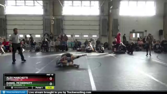 76 lbs Round 2 (8 Team) - Alex Marchetti, Mat Assassins vs Daniel ...