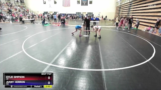 142 lbs Cons. Semi - Kylie Simpson, WI vs Avery Herron, MN