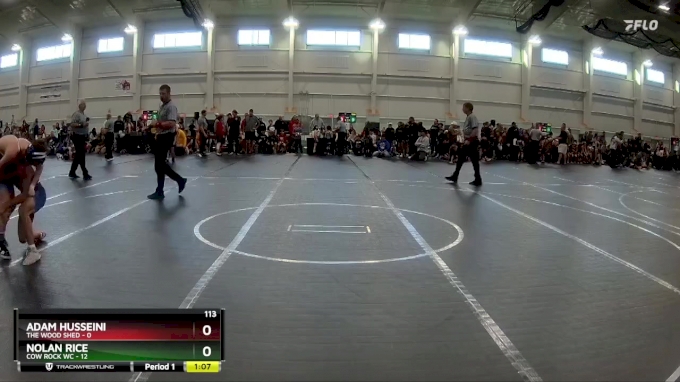 113 lbs Round 1 (6 Team) - Adam Husseini, The Wood Shed vs Nolan Rice ...