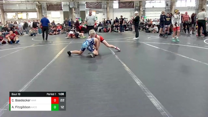 105 lbs Round 5 (8 Team) - Cayden Boedecker, Warhawks Wrestling vs ...