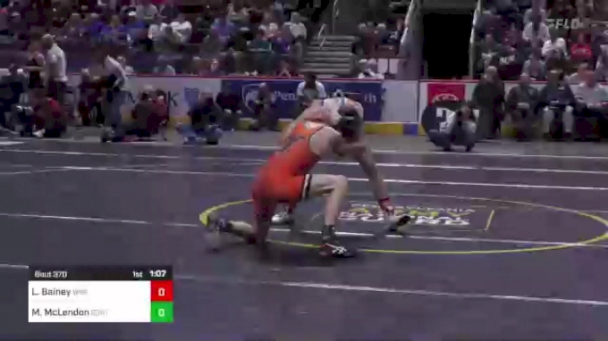 114 lbs Semifinal - Landon Bainey, West Branch vs Mason McLendon ...