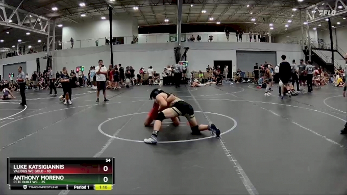 144 lbs Round 3 (8 Team) - Anthony Moreno, Este Built WC vs Luke ...