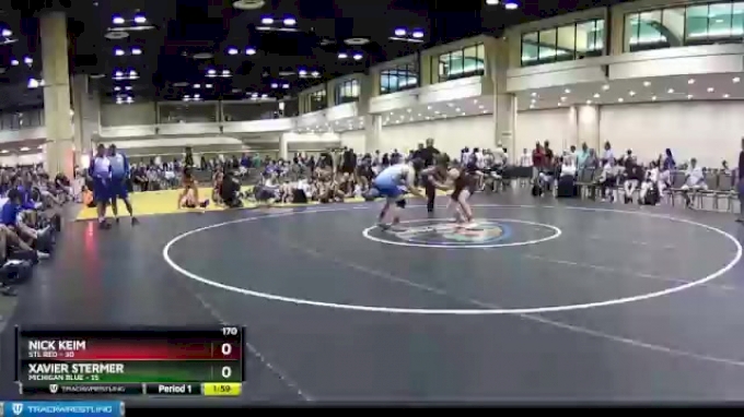 170 lbs Semis & Wb (16 Team) - Nick Keim, STL Red vs Xavier Stermer ...